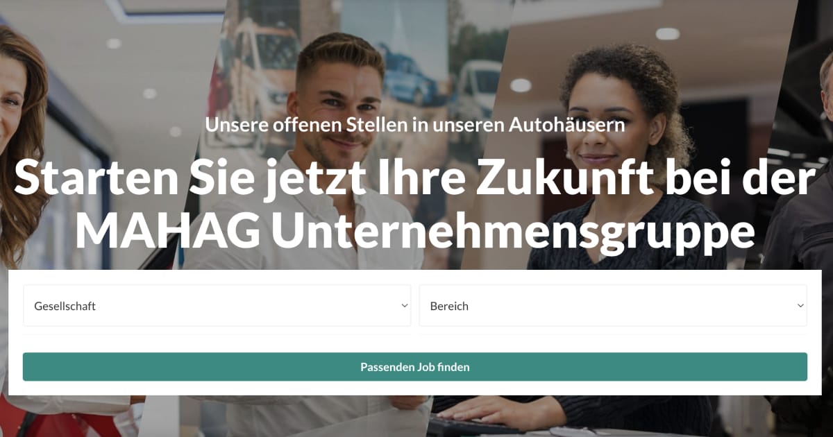 Jobs und Karriere bei MAHAG › MAHAG GmbH